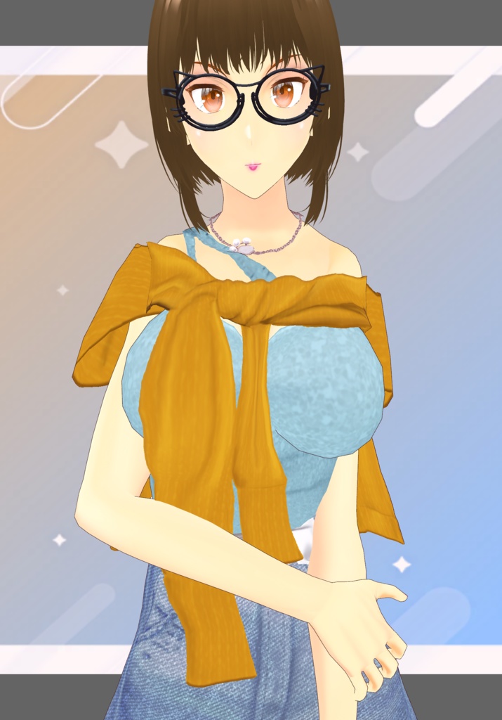 Cat & Cupcake Girly look Kawaii Nerd look - vintvgedesires - BOOTH