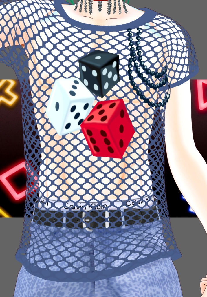 3Dice Punk Rave set. Vintage Punk Rave - vintvgedesires - BOOTH