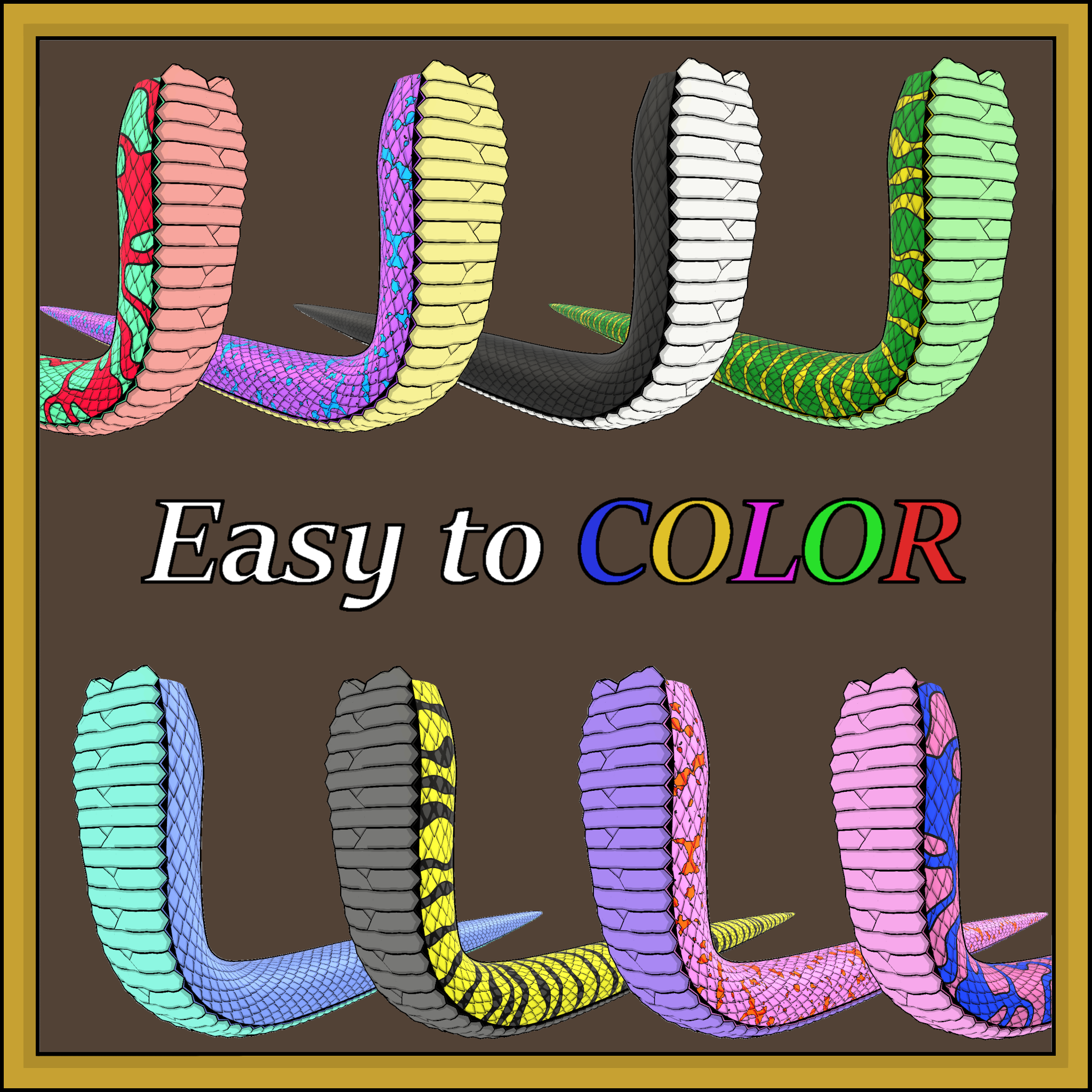 Lamia Tail for VRChat - Waystone Witch's Emporium of Simple Things - BOOTH