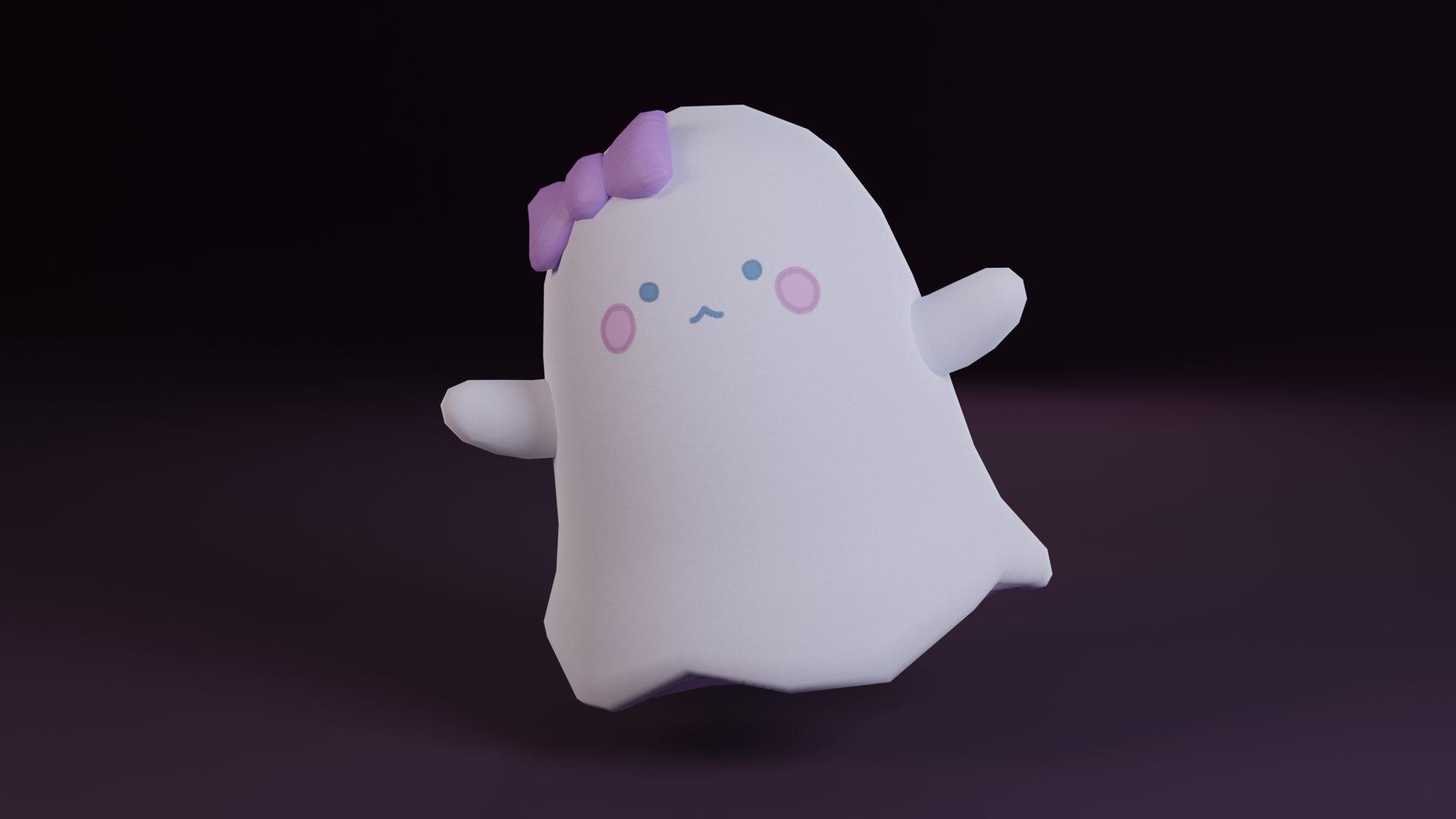 Ghost Plush Buddy / かわいいおばけぬいぐるみ - Guava - BOOTH