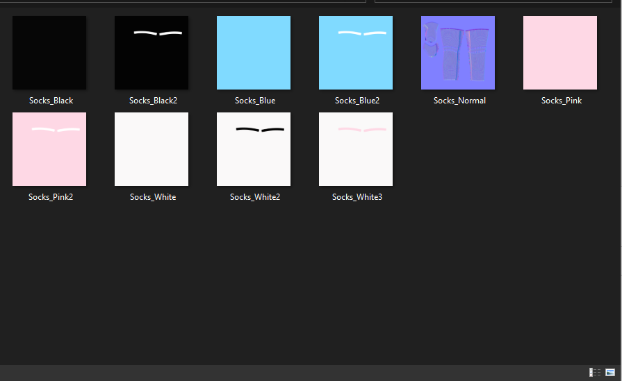 Socks for Nyakoh's Base - cupcakesprinkle - BOOTH