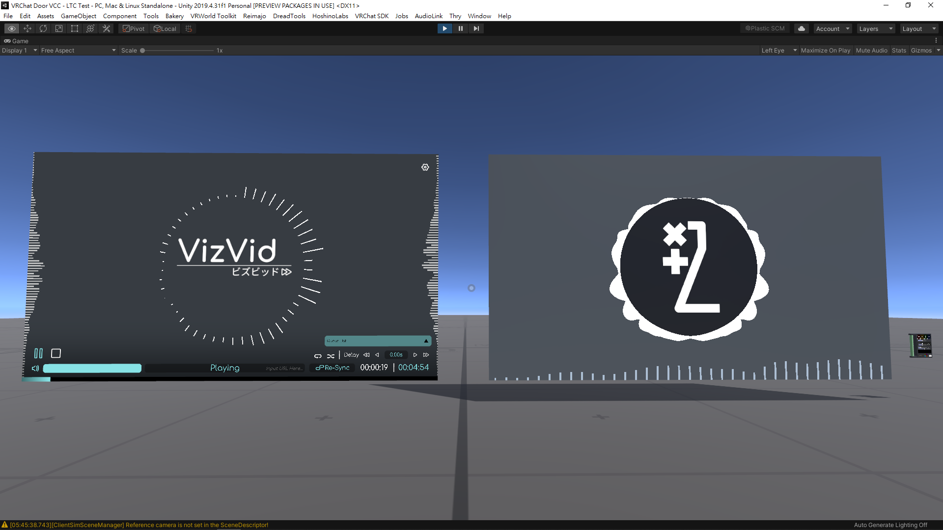 [SDK3] VizVid Extension - Audio Reactive Place Holder Shader - Explosive Theorem Lab. - BOOTH