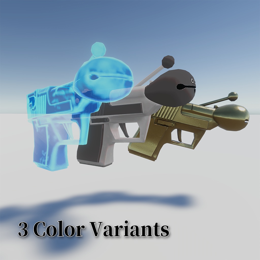 [VRChat] [SDK3] Wooden Fish Gun / 木魚銃 - Explosive Theorem Lab. - BOOTH