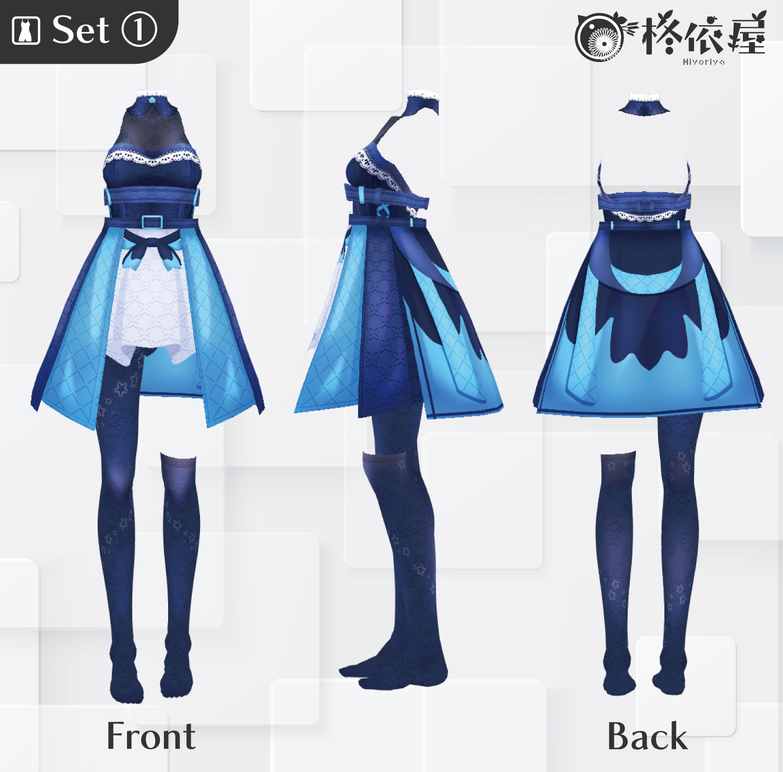 【VRoid】めんだこスーツ｜Flapjack Octopus Suit - 柊依屋 - Hiyoriya - - BOOTH