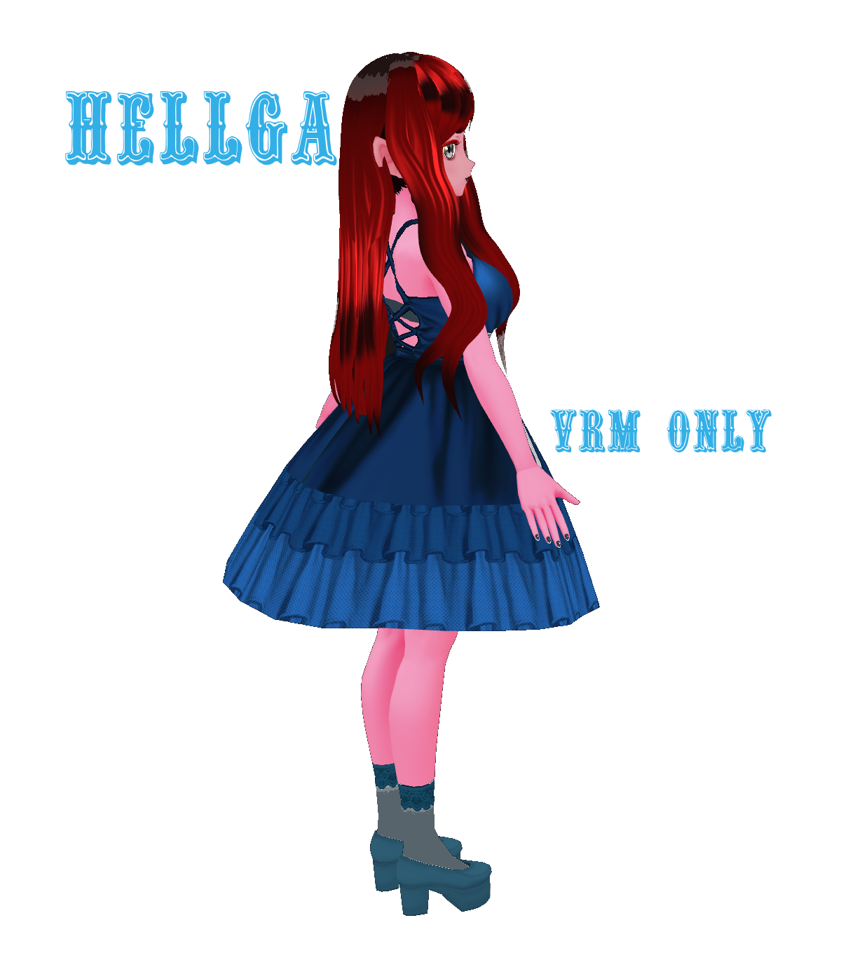 Hellga VROID model - Tessa's Trendy Tees - BOOTH