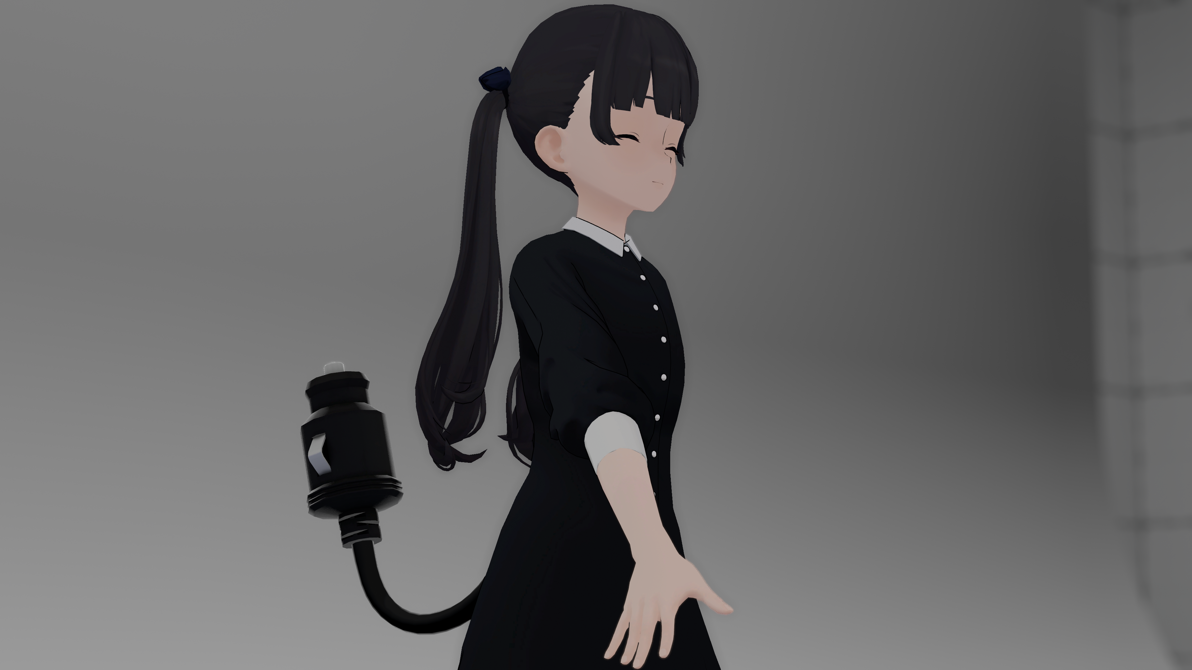 端子しっぽ 2 /Interface Tail 2 [VRChat向けアクセ] - akiRAM - BOOTH