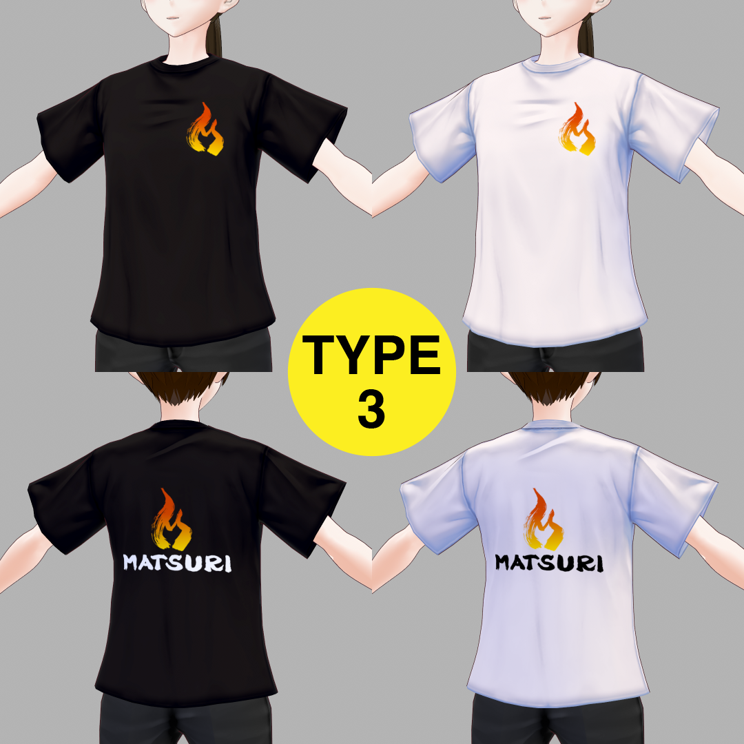 「MATSURI」公式Tシャツ - mariVudo official - BOOTH