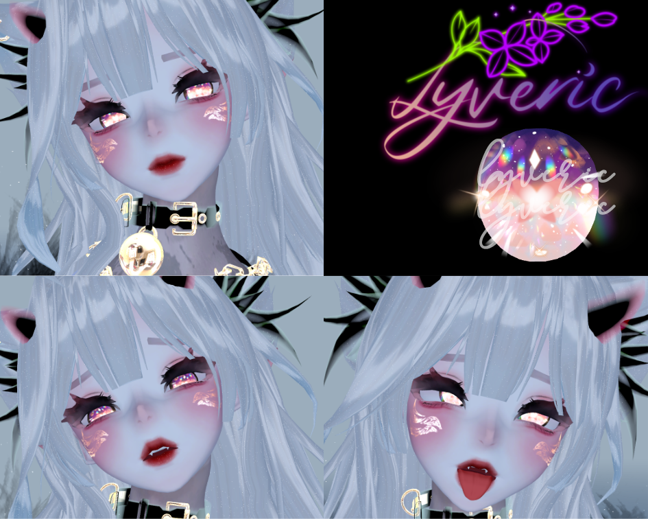 Glitter Eye Texture VRChat 瞳クリスタルテクスチャ - lyveric - BOOTH