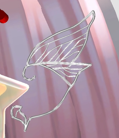 【VRchat】Flame Butterfly【イヤリング・ヘアピン】 - 魂のモデリング工房 - BOOTH