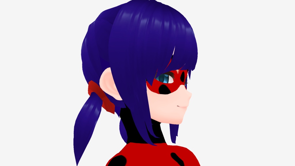 Marinette Dupain-Cheng's/ladybugs hair - Andromeda Designs - BOOTH