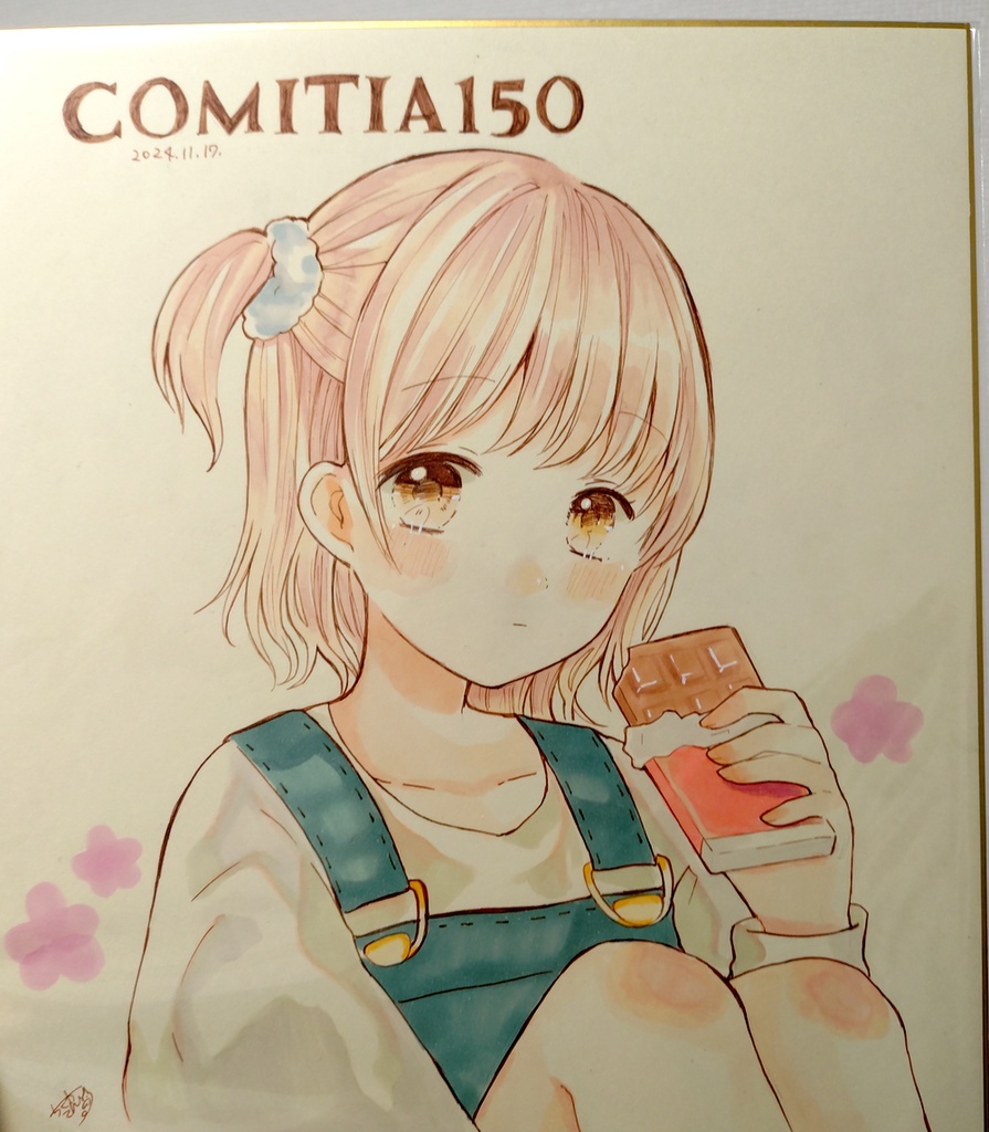 COMITIA150原画色紙 - ちくわ店 - BOOTH