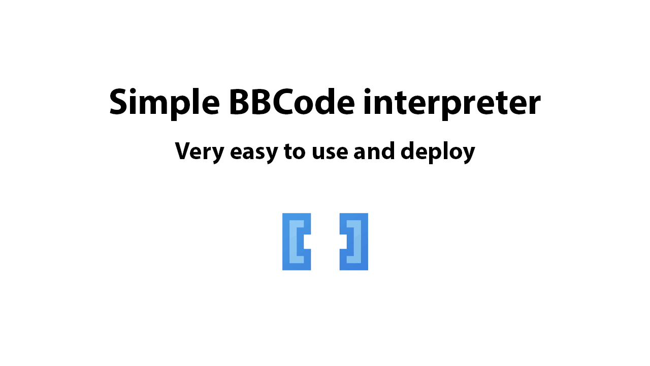 Simple BBCode interpreter - Furrany Studio - BOOTH