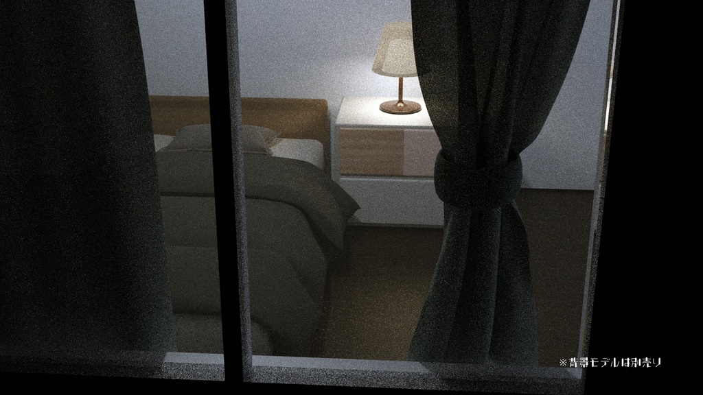 [fbx] [unitypackage] シングルベッド 【3Dモデル】[blend] [obj] - M - BOOTH