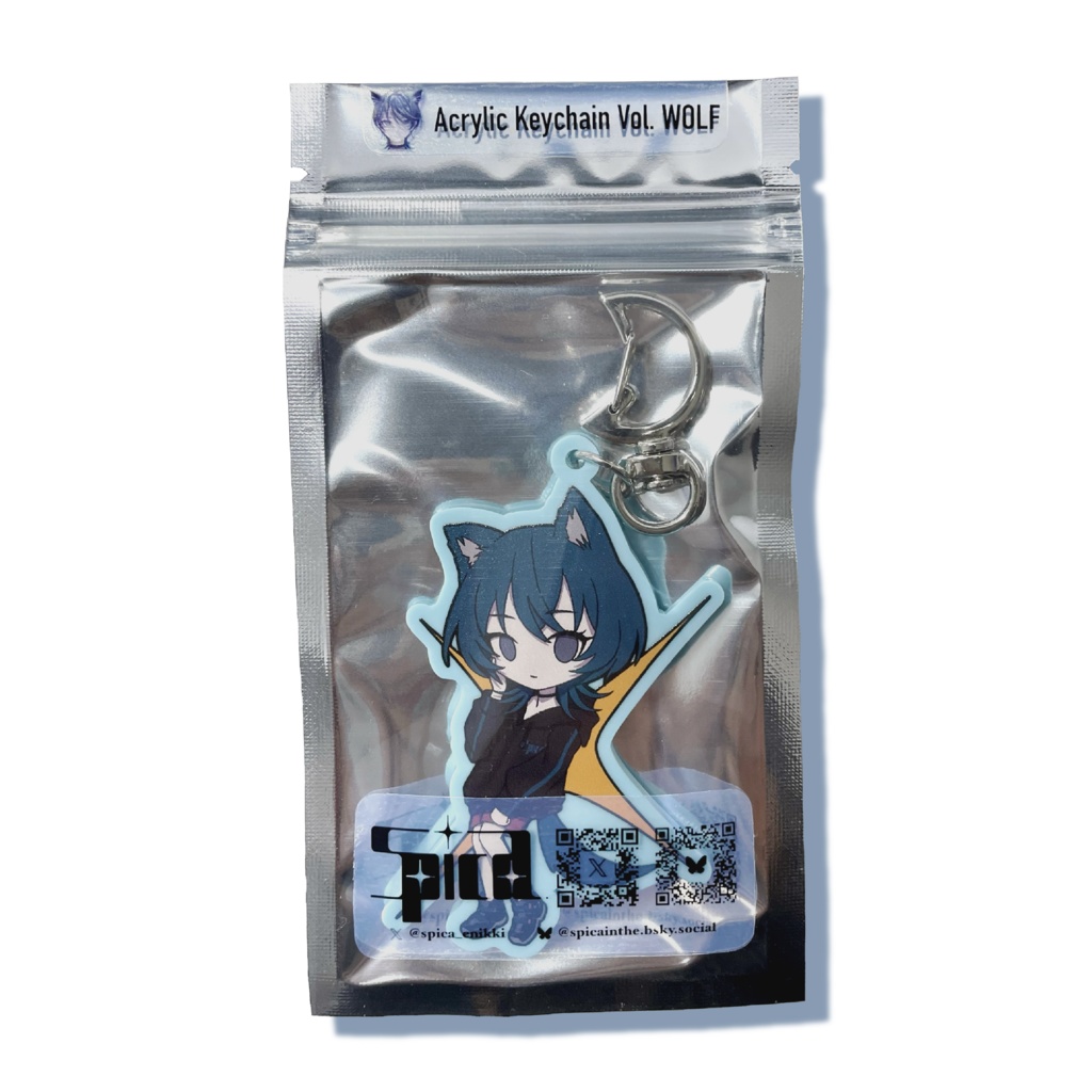 [KEYCHAIN] Acrylic Keychain Vol. WOLF - spicayasan - BOOTH