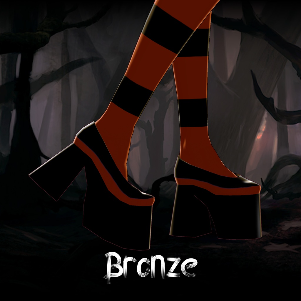 #28 ~ Free Shoes for VRoid Studio - RainUnderMyEyes - BOOTH