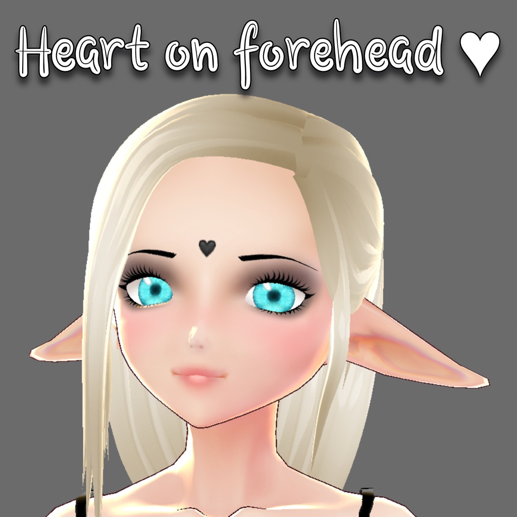 Free Face Paint Package for VRoid - RainUnderMyEyes - BOOTH
