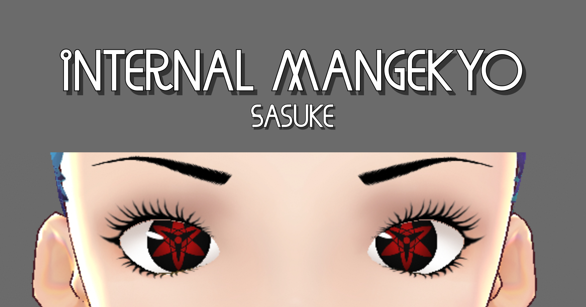 Naruto ~ Kekkei Genkai iris for VRoid Studio - RainUnderMyEyes - BOOTH