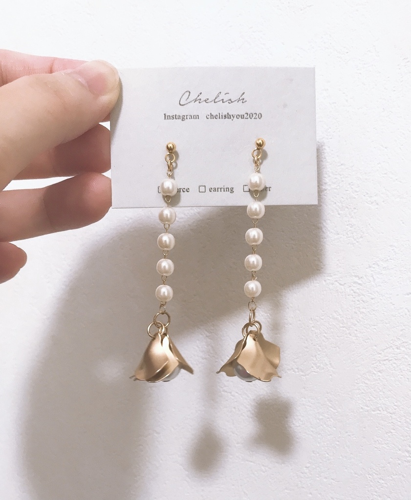 パールとフラワーのアクセサリー - corisu - BOOTH