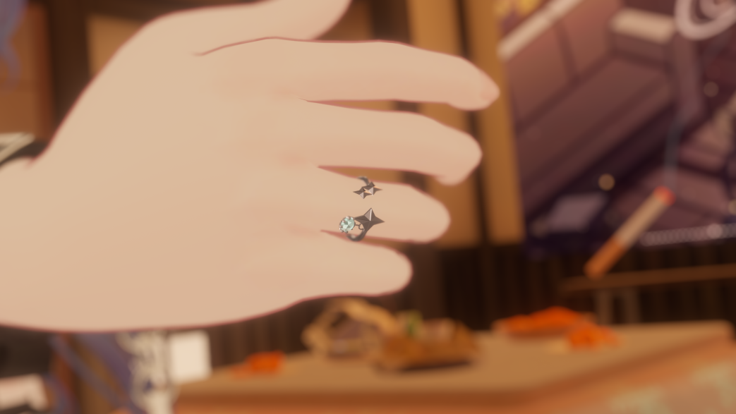 【無料】VRChat向けアクセサリー「星のリング」【phys bone使用】 - 下川wiki - BOOTH