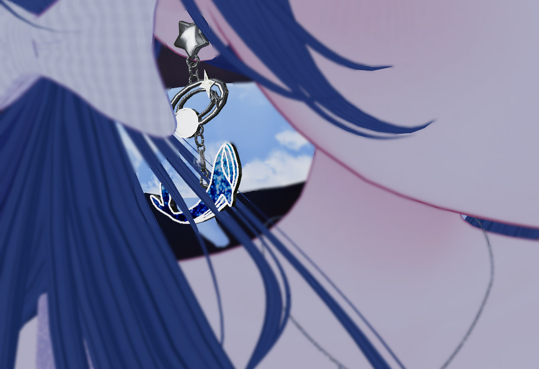 【無料】VRChat向けアクセサリー「くじらピアス」【phys bone使用】 - 下川wiki - BOOTH