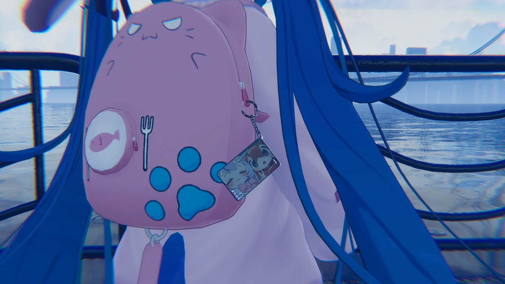 【無料】「VRCカメラフレームキーホルダー」【phys bone使用】 - 下川wiki - BOOTH