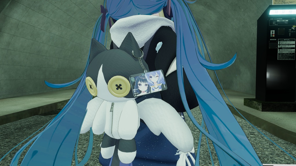 【無料】「VRCカメラフレームキーホルダー」【phys bone使用】 - 下川wiki - BOOTH