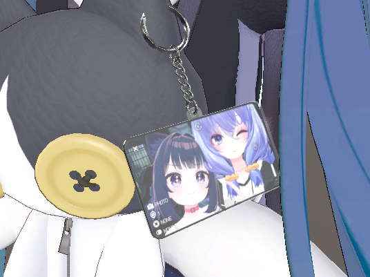 【無料】「VRCカメラフレームキーホルダー」【phys bone使用】 - 下川wiki - BOOTH