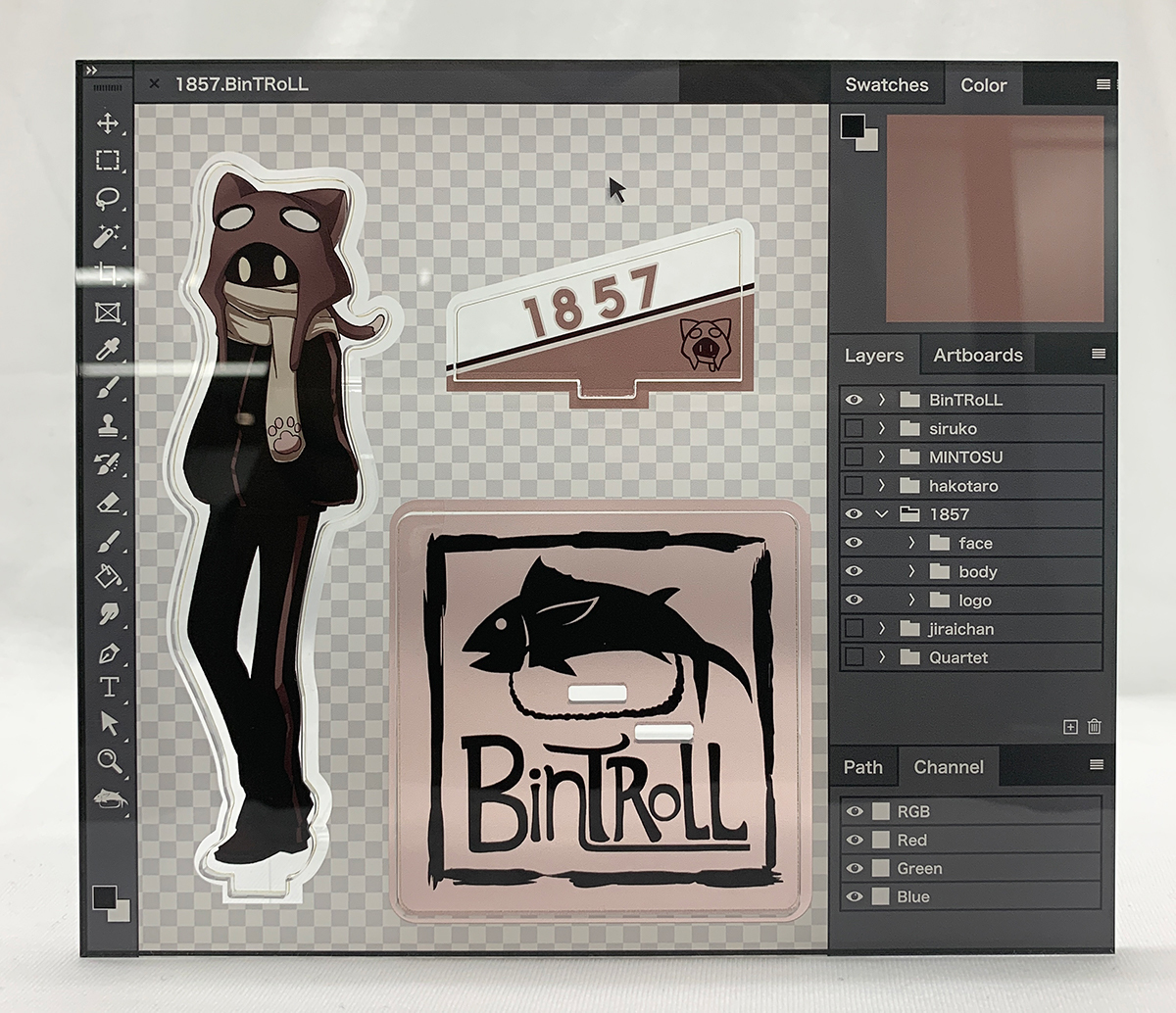 【BinTRoLL】1857アクリルスタンド - bintroll公式 - BOOTH