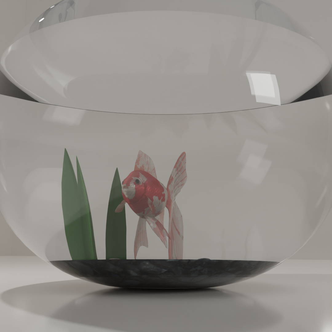 金魚と金魚鉢 - atandmi - BOOTH