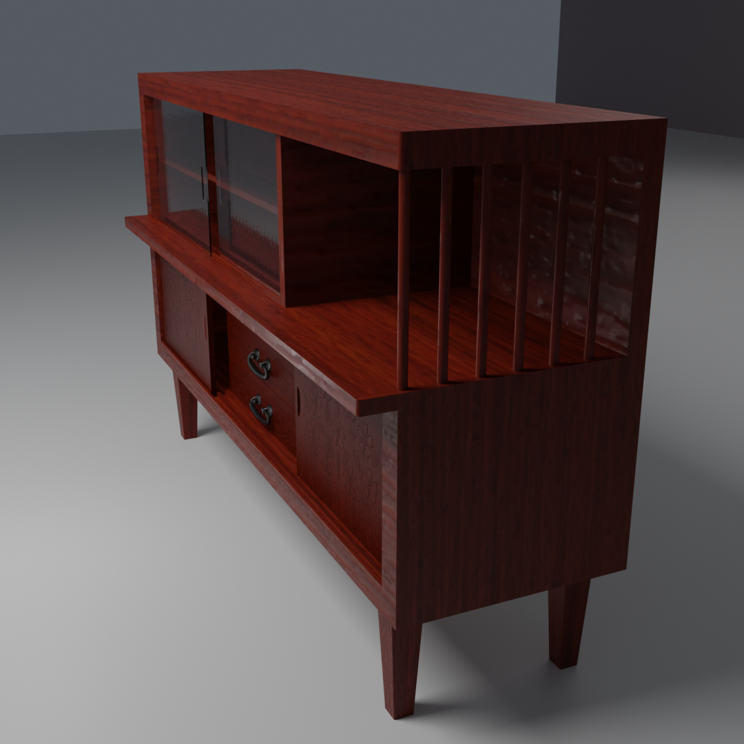 昭和レトロの茶箪笥 - atandmi - BOOTH