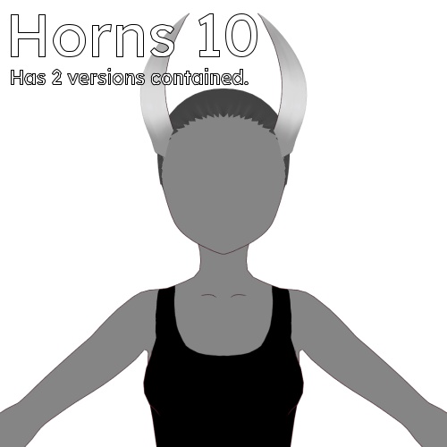 [FREE] VRoid Horns Pack V3 - Reira / Mugi's Corner! - BOOTH