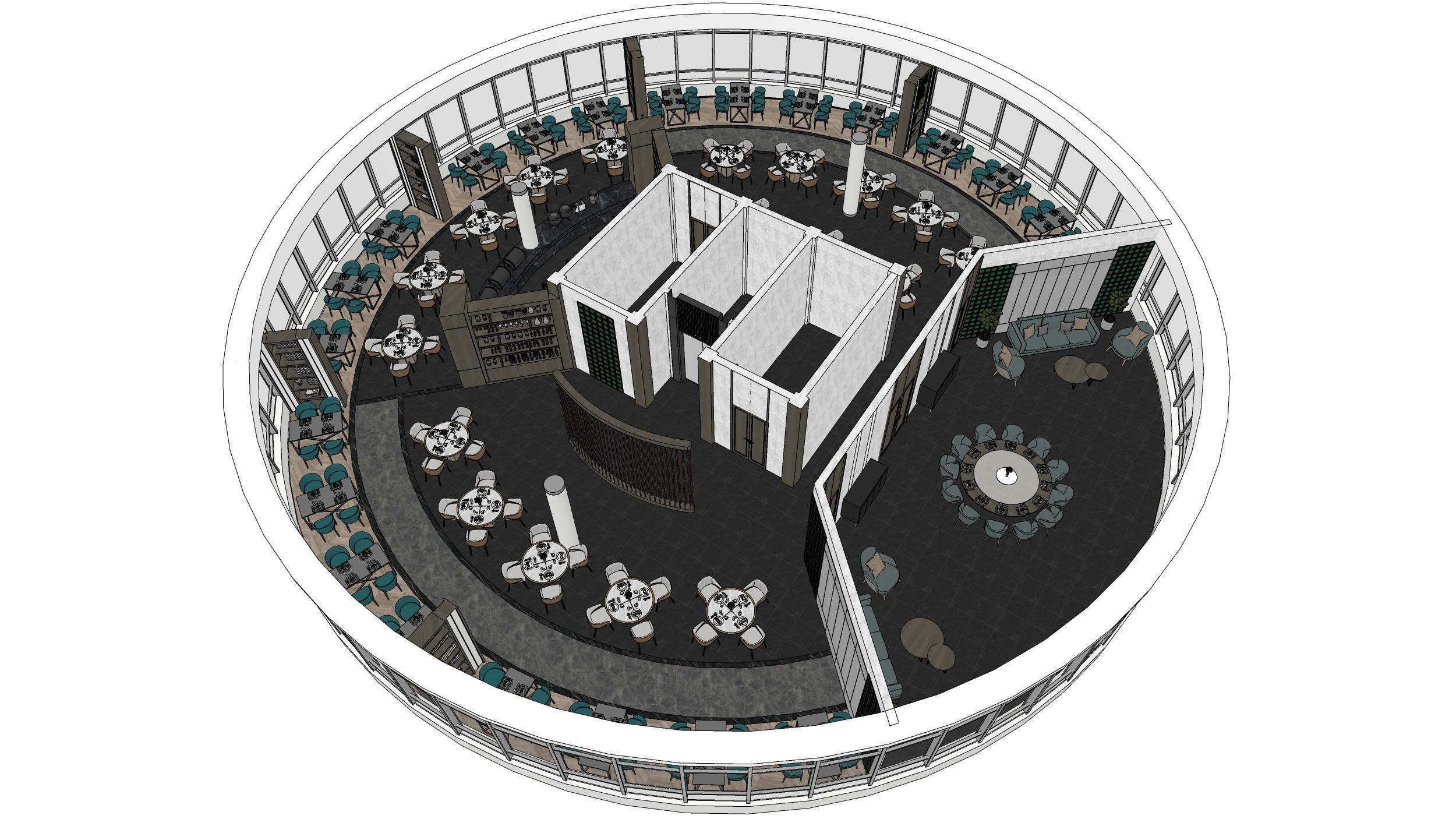 revolving restaurant - HybridComics - BOOTH