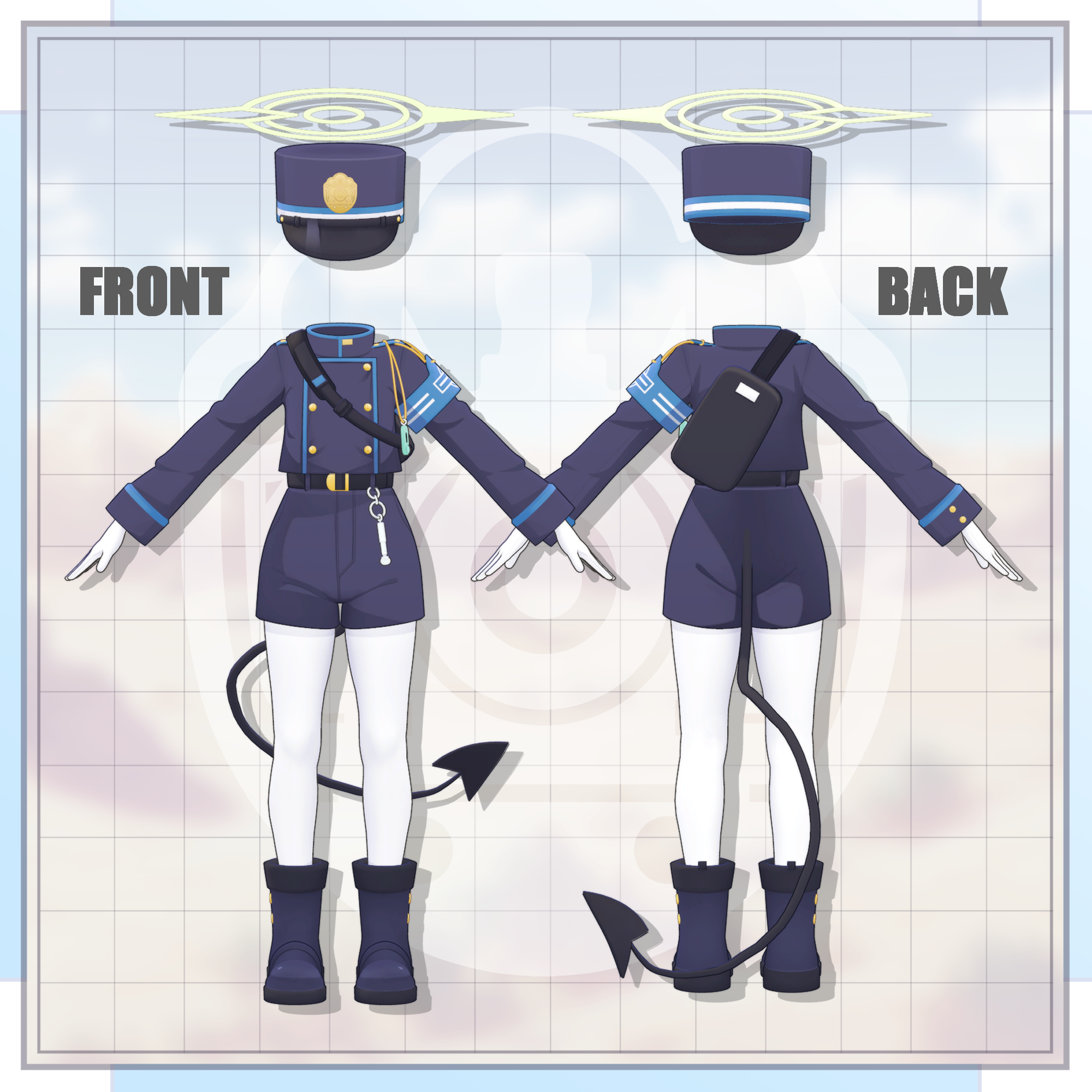 ハイランダー鉄道学園制服【Syupogaki】 - COMESHOP - BOOTH