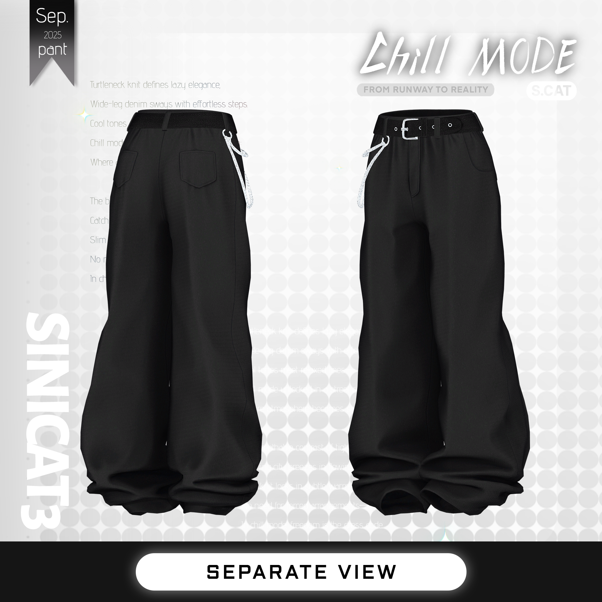 𝐒.𝐂𝟏𝟎 【O₂ Series】20 Avatars 🤍Chill Mode🤍 - #Sinicat3 - BOOTH