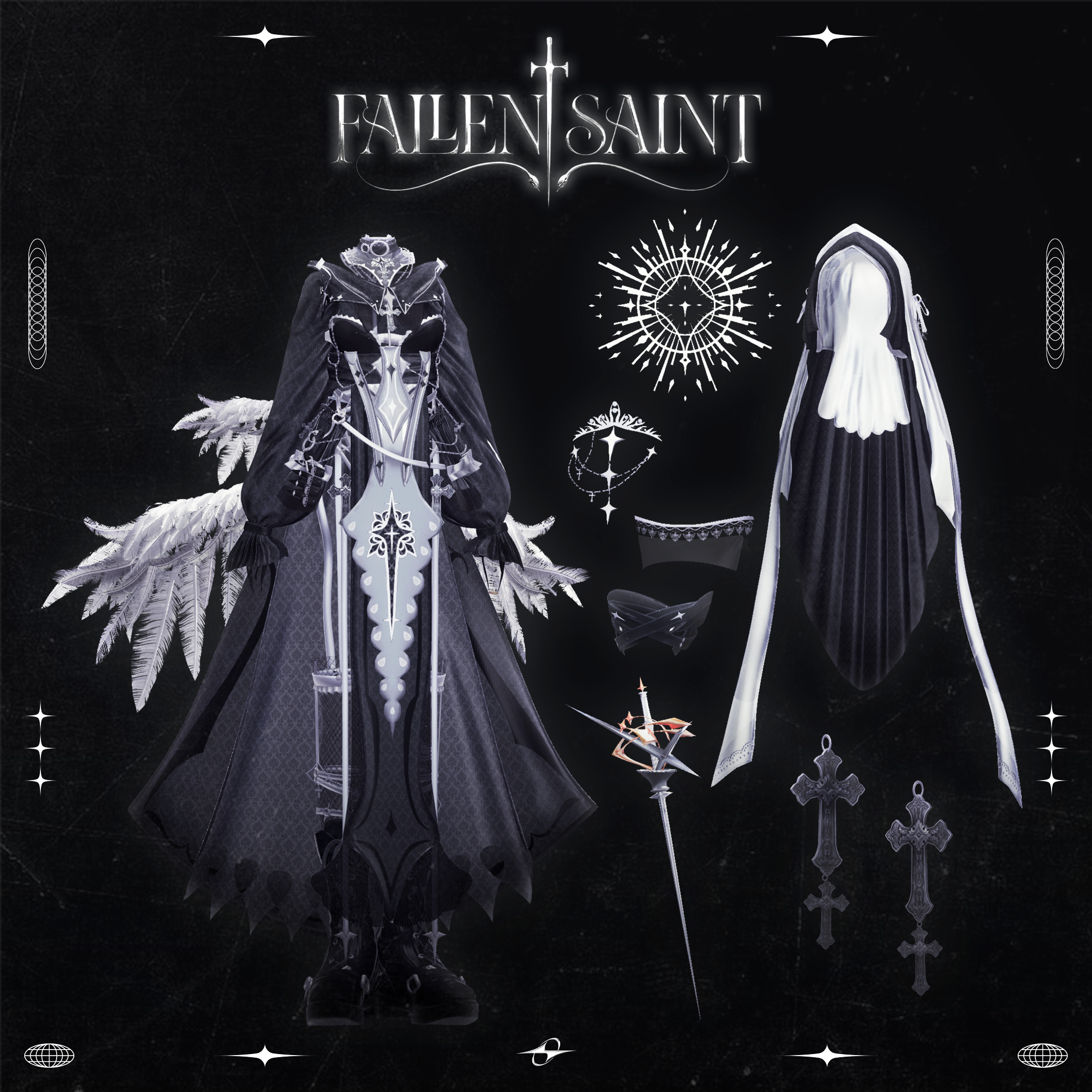 Fallen Saint【20アバター対応】 - MIRAGE - BOOTH