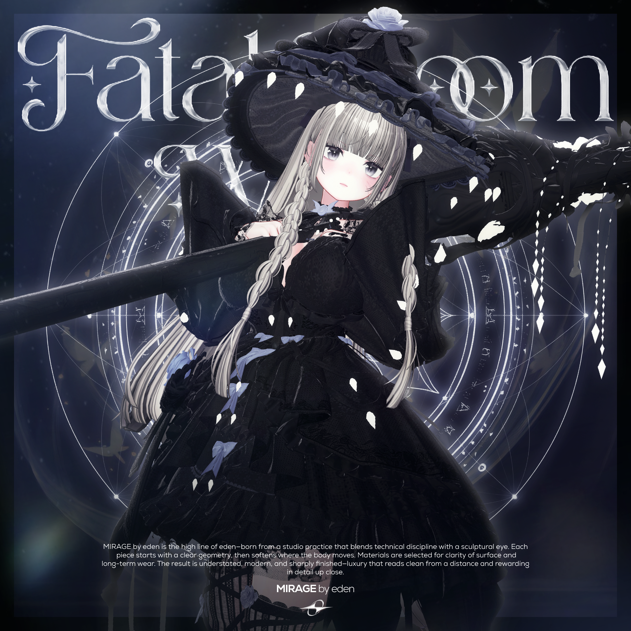 Fatal Bloom Witch 【20アバター対応】 - MIRAGE - BOOTH