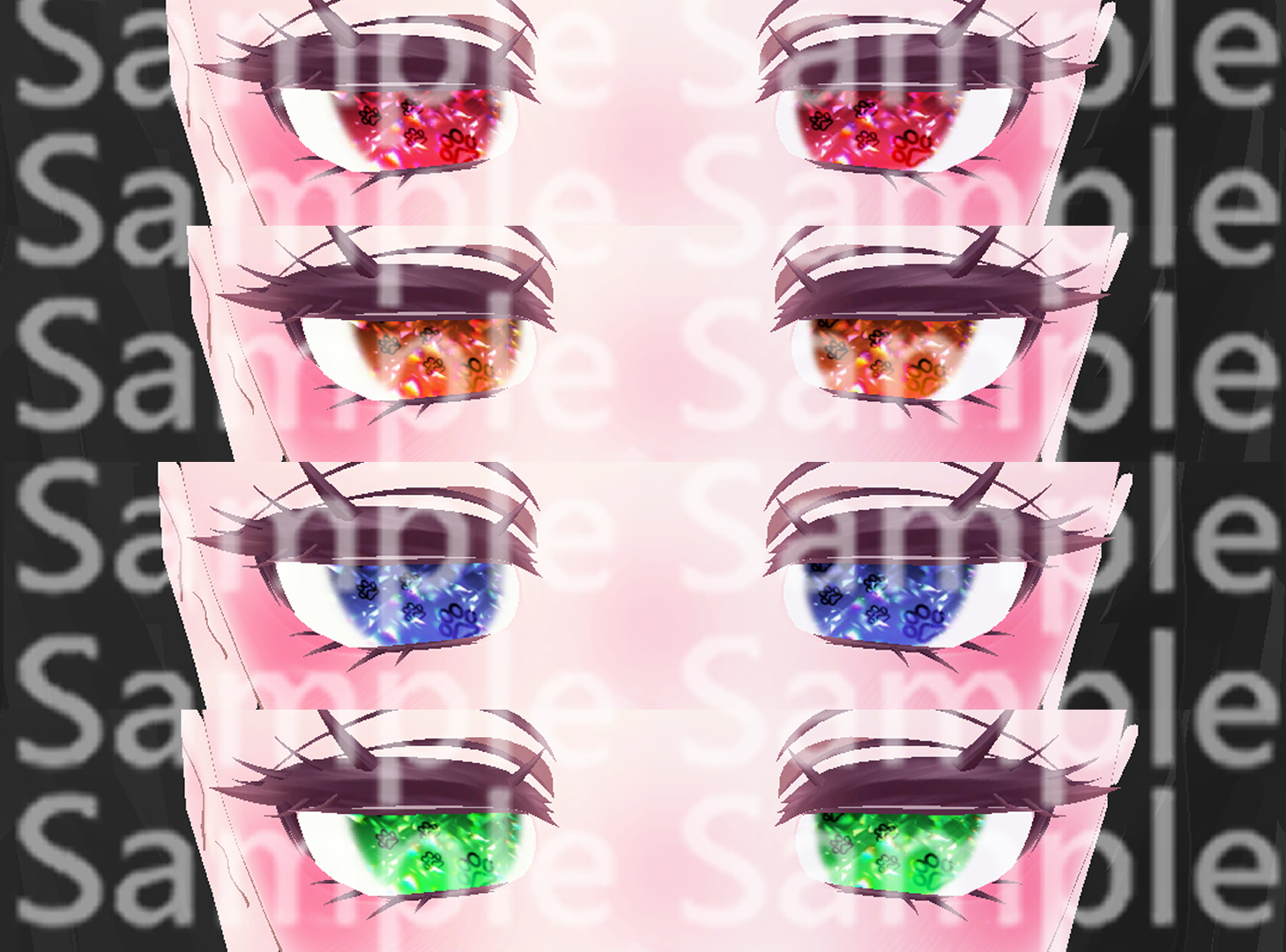 Jewelry Eyes Texture - INAB Atelier - BOOTH