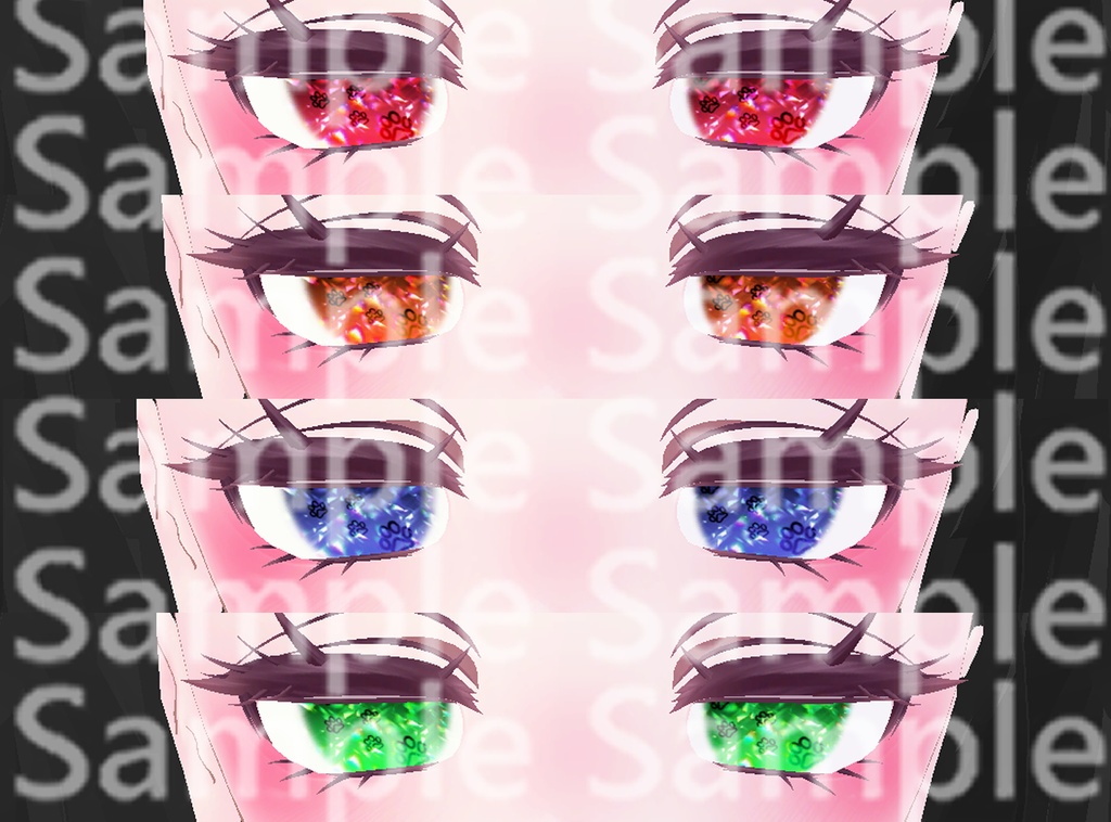 Jewelry Eyes Texture - INAB Atelier - BOOTH