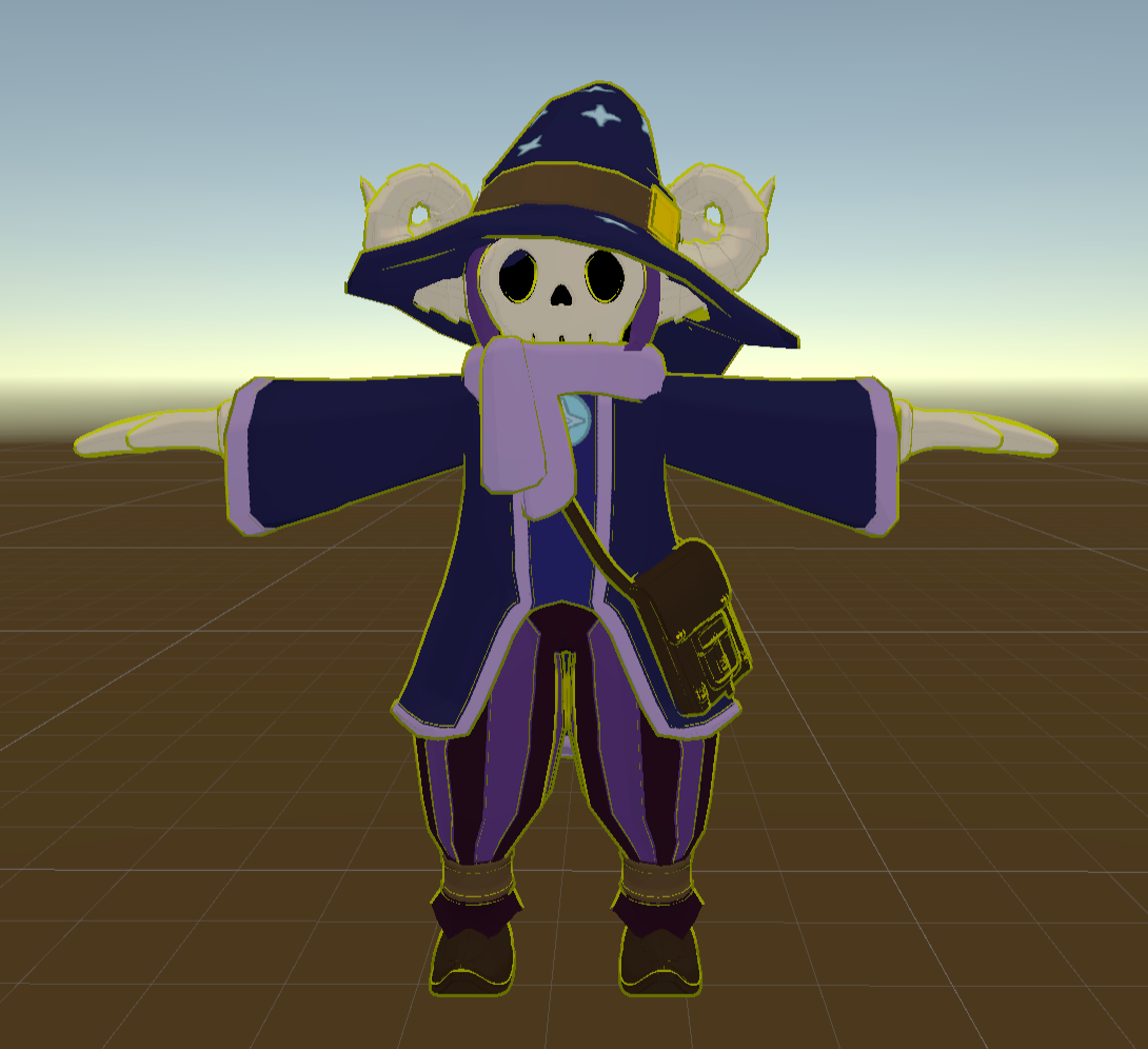 Yersinia's Chibi Lich - VR Chat/3D Model Avatar Base - dunhuapestis - BOOTH