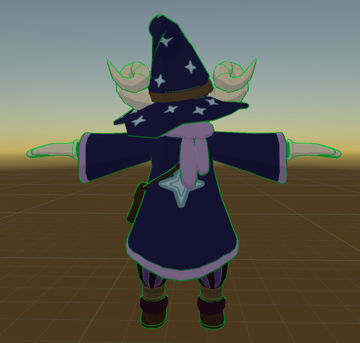 Yersinia's Chibi Lich - VR Chat/3D Model Avatar Base - dunhuapestis - BOOTH