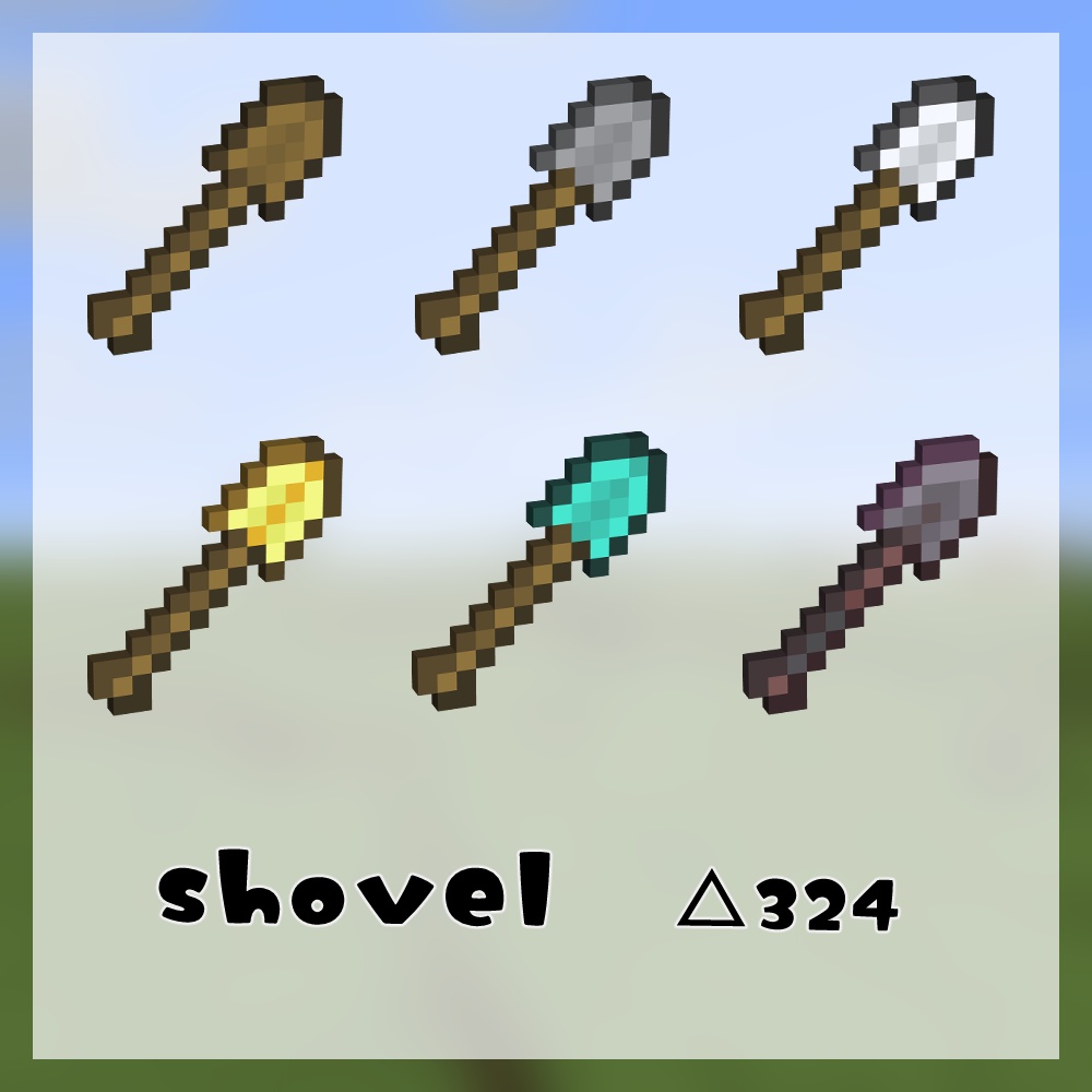 [無料/FreeDL] Fanmade Minecraft Tools【VRChat】 - Ozuki Works - BOOTH