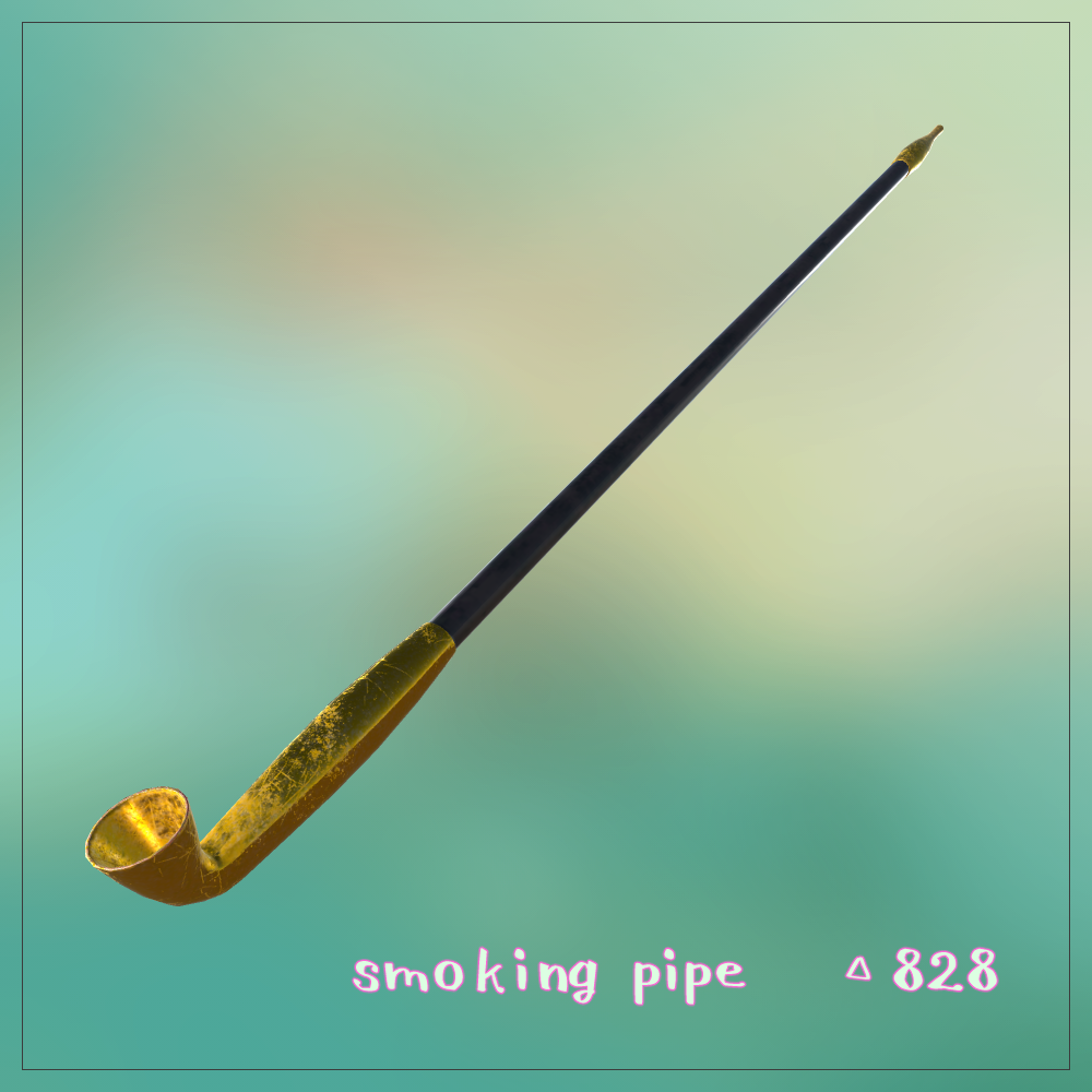 【VRChat/Unity】煙管+煙草盆 / Japanese smoking pipe + ashtray - Ozuki Works ...