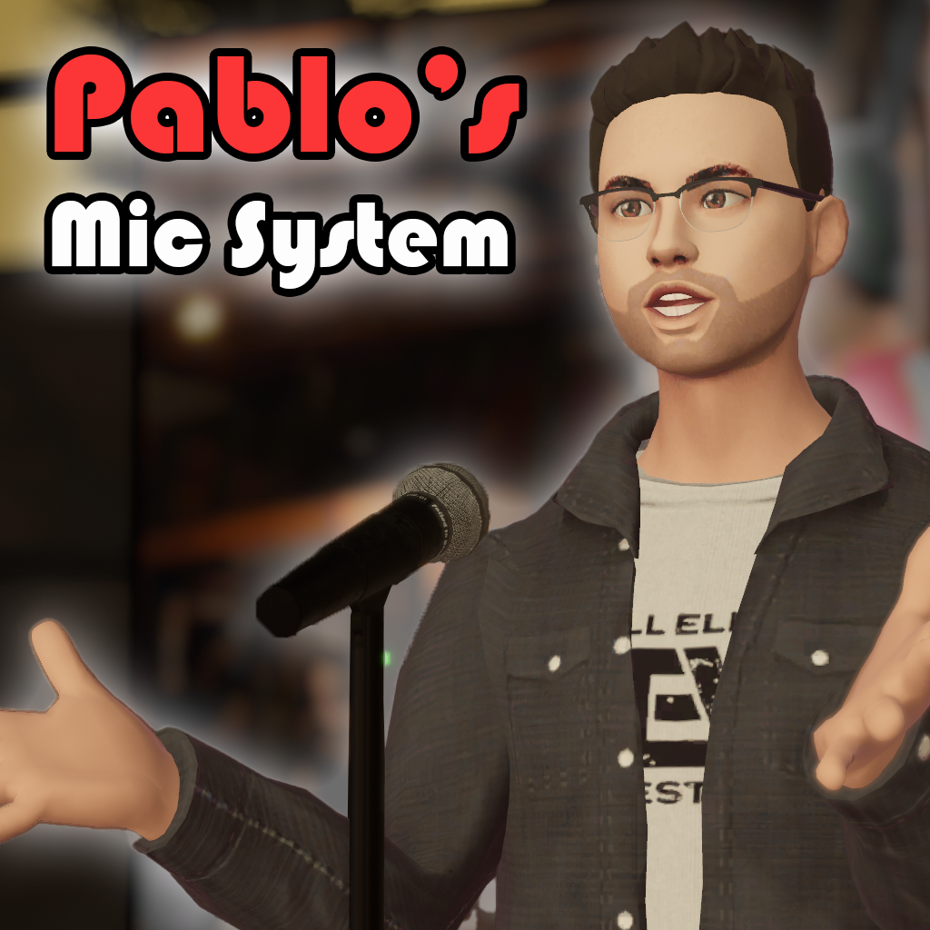 Pablo's Mic System for VRChat - PablosCorner's Shop - BOOTH