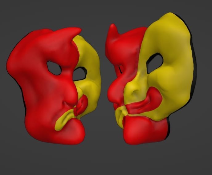 Dichotomous Mask - bucketman - BOOTH