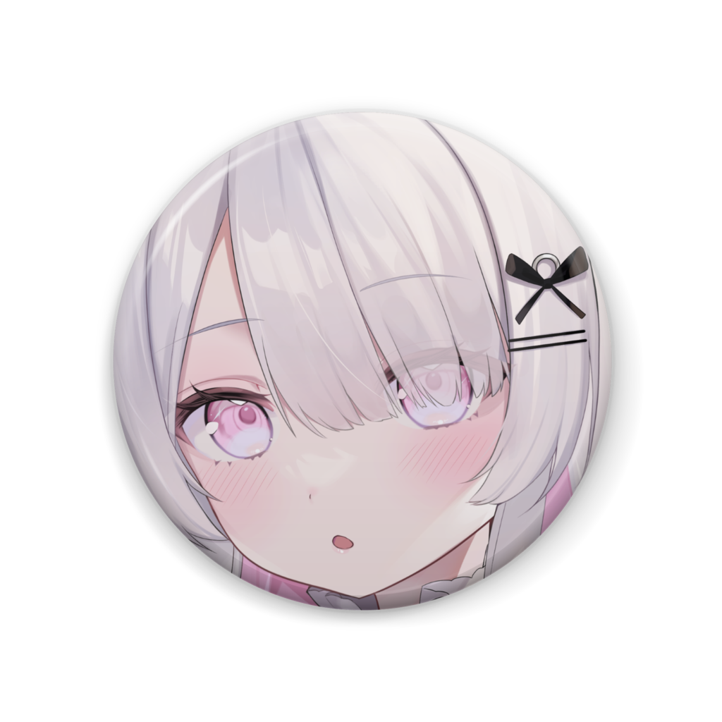 半年記念グッズ‐缶バッチ3種類 - nekoze-vtuber - BOOTH