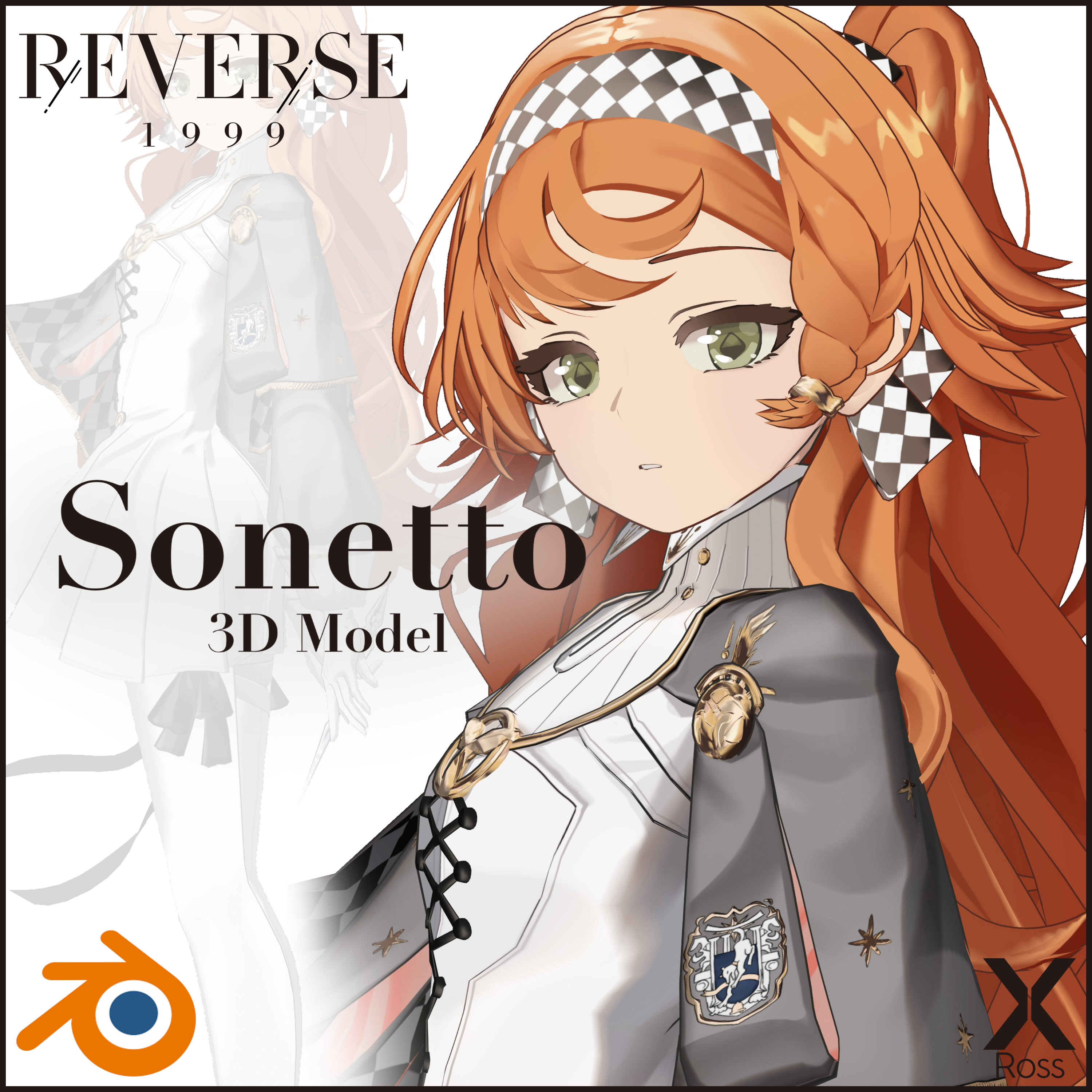 【FREE】Sonetto 3D Model : for Blender - WTHN_Ross - BOOTH