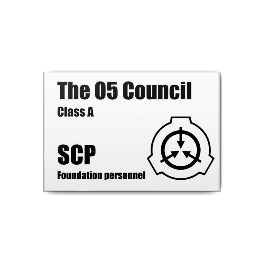SCP財団員用 缶バッジ - SCP_Foundation/ Secondary Creation - BOOTH