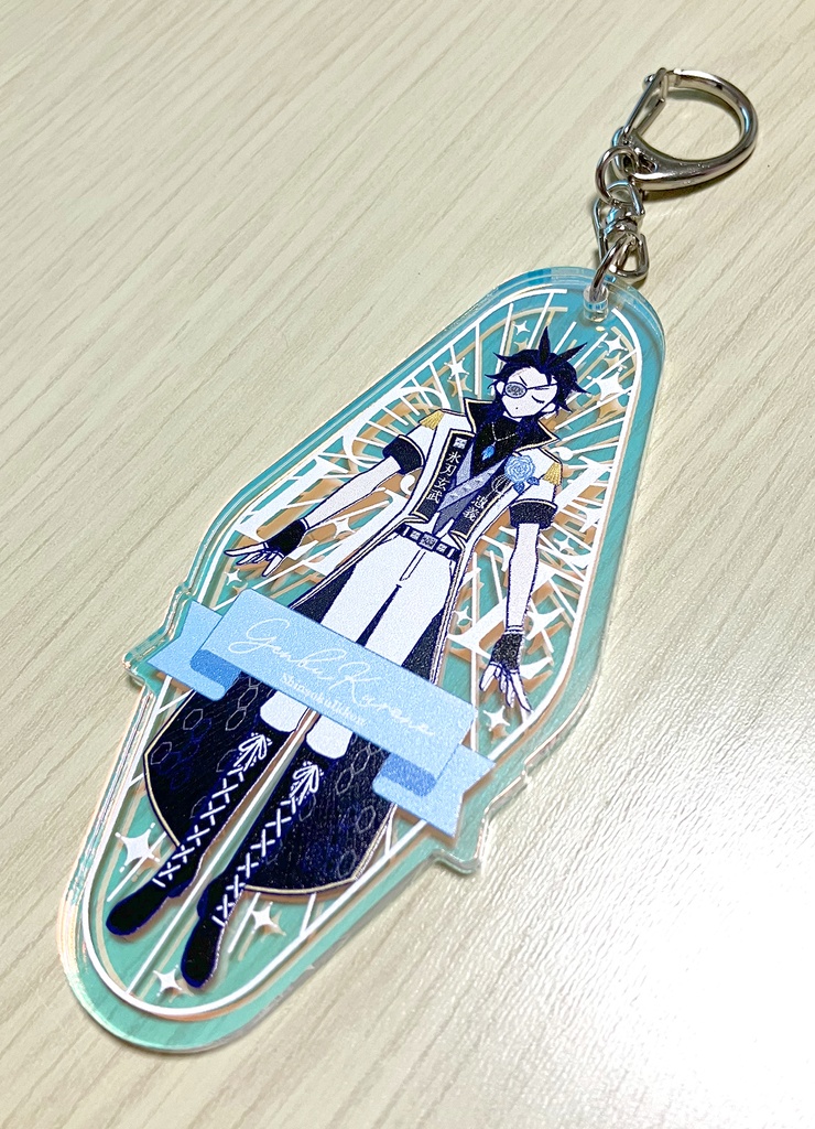 玄武ONE LIFEオーロラアクキー - mogshop - BOOTH