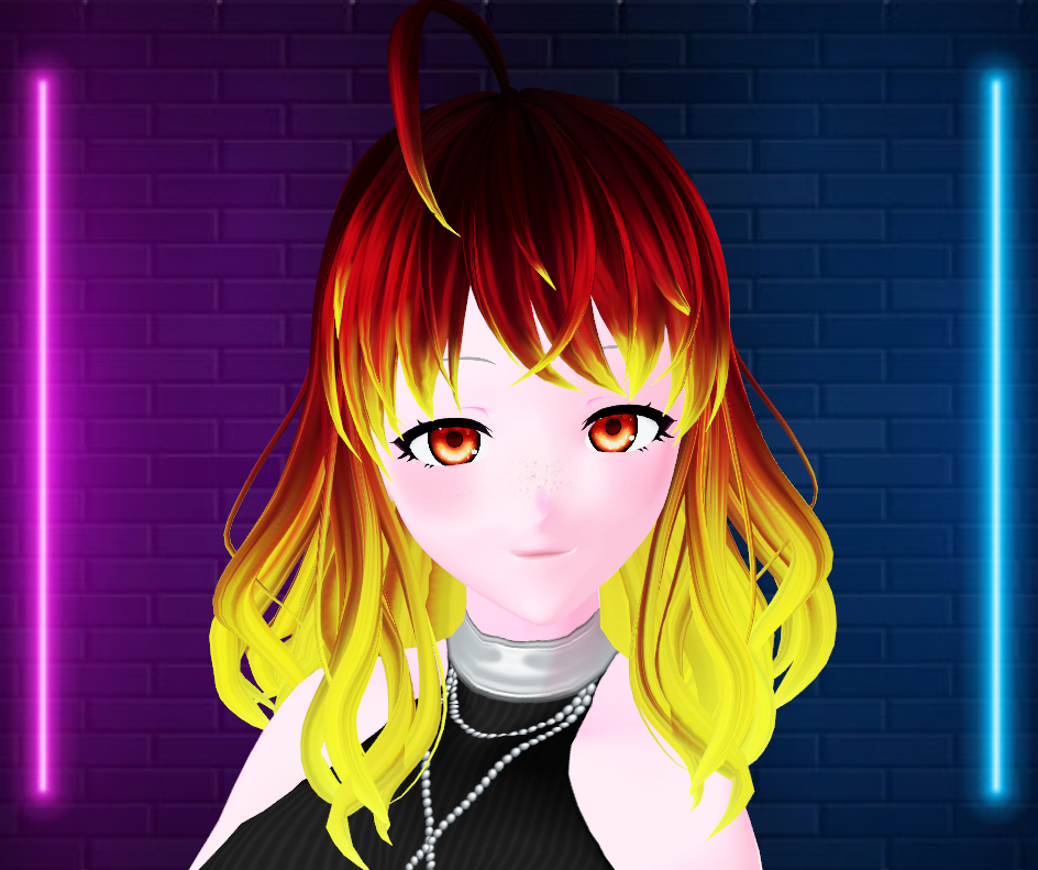 FREE Vibrant Neon Gradient Hair Textures - Chaos Couture - BOOTH