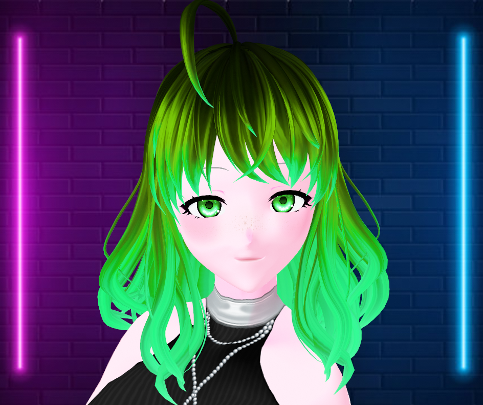 FREE Vibrant Neon Gradient Hair Textures - Chaos Couture - BOOTH